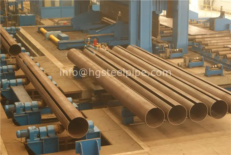 API 5L GR.52 LSAW steel pipe,OCTG pipe,3PE pipe,A53 steel pipe